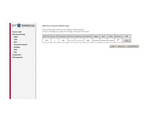 Configuracion de modem y router STARBRIDGE LYNX 220 CANTV » MixTecnico