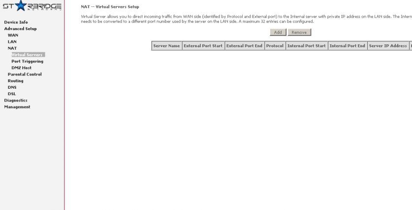 Configuracion de modem y router STARBRIDGE LYNX 220 CANTV » MixTecnico